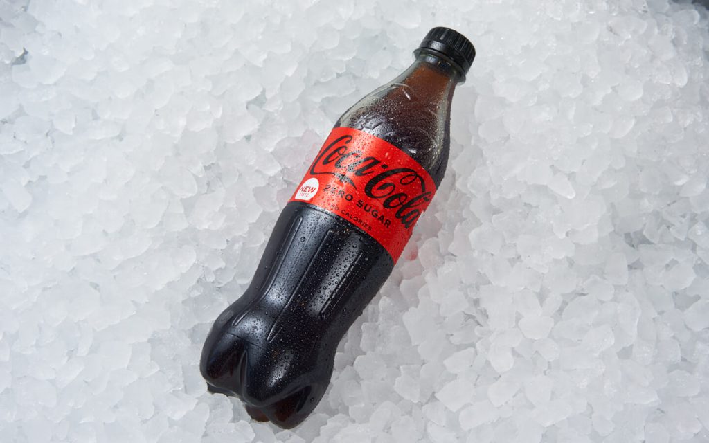 Flesje Coca Cola Zero - Boer Geert